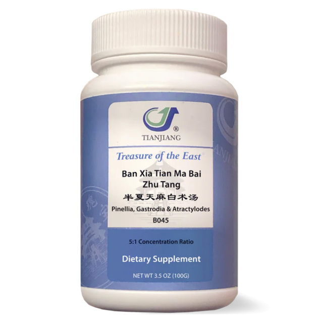 Ban Xia Tian Ma Bai Zhu Tang Formula | Pinellia, Gastrodia ...